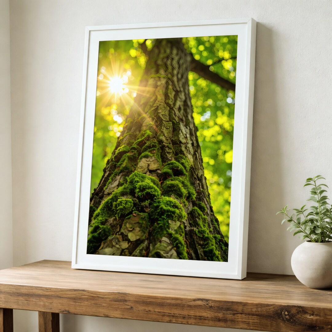 Tree Trunk Wall Art, Wood Texture Print - Nature Decor - Etsy