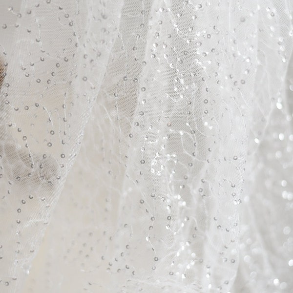 Sequin Fabric - Etsy