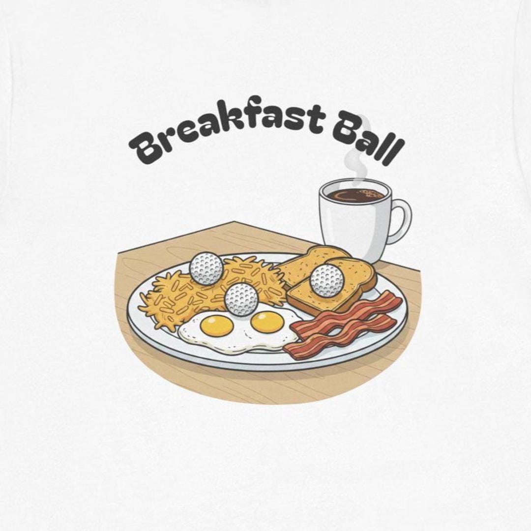 Breakfast Ball Golf Tee - Etsy