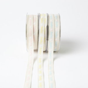 1/2 Inch Baby Duck Print Ribbon With Woven Edge by the Yard Cute Baby ...