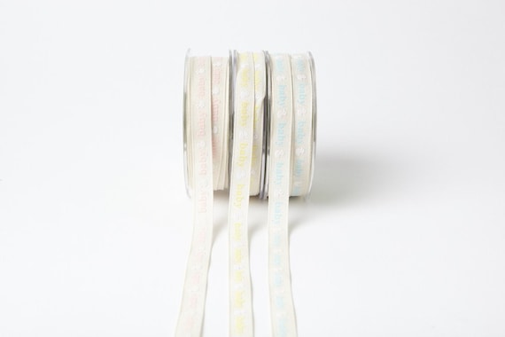 1/2 Inch Baby Duck Print Ribbon with Woven Edge by the yard | Etsy