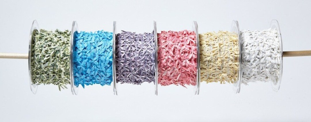 5/8 Inch Mini Paper Bows on Wired String Cord Ribbon DIY by the Yard - Etsy