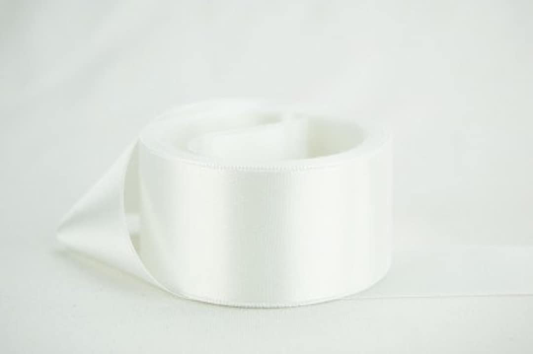 Satin Ribbon Diamond White Double Satin Many Sizes Hair Bow Gifts ...