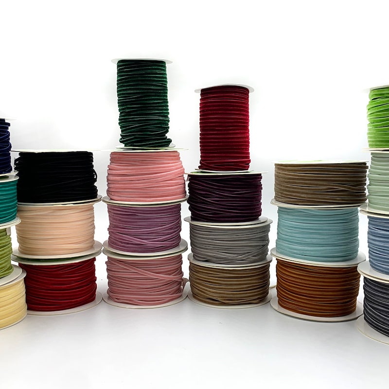 Velvet Ribbon Necklaces - Etsy