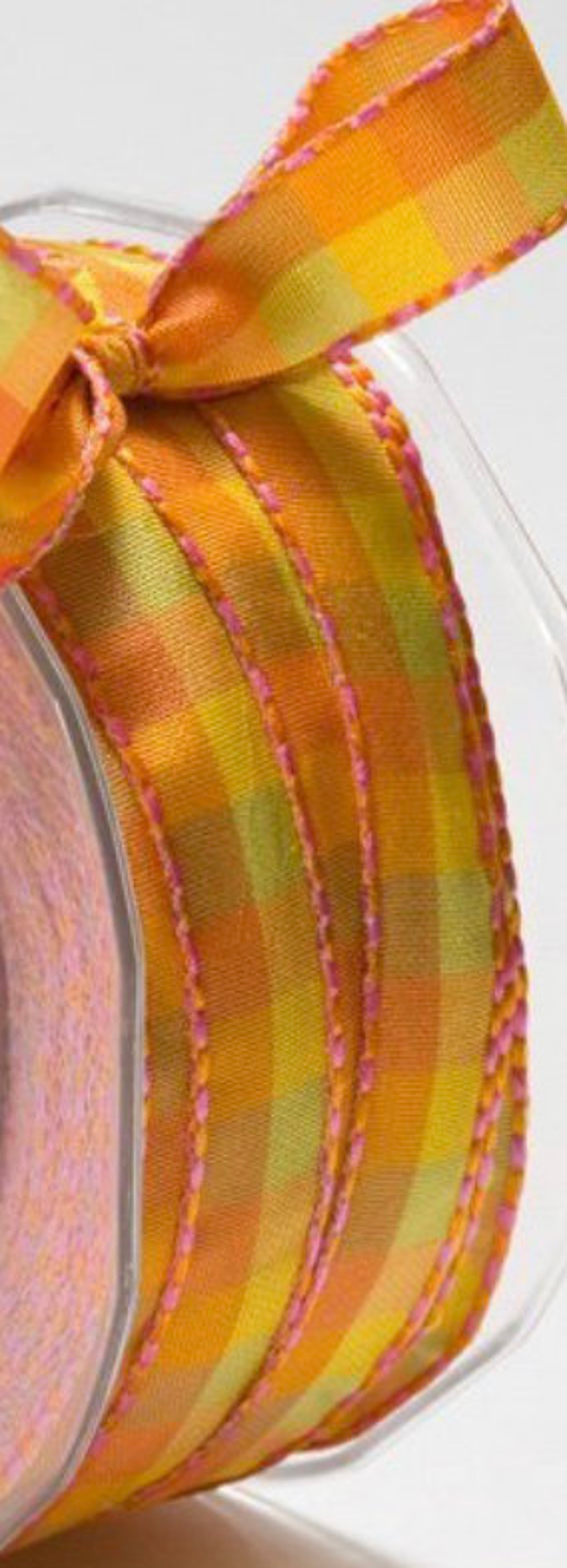 1/2 Inch Multi-color Checkered Ribbon With Woven Stitched Edge | Etsy