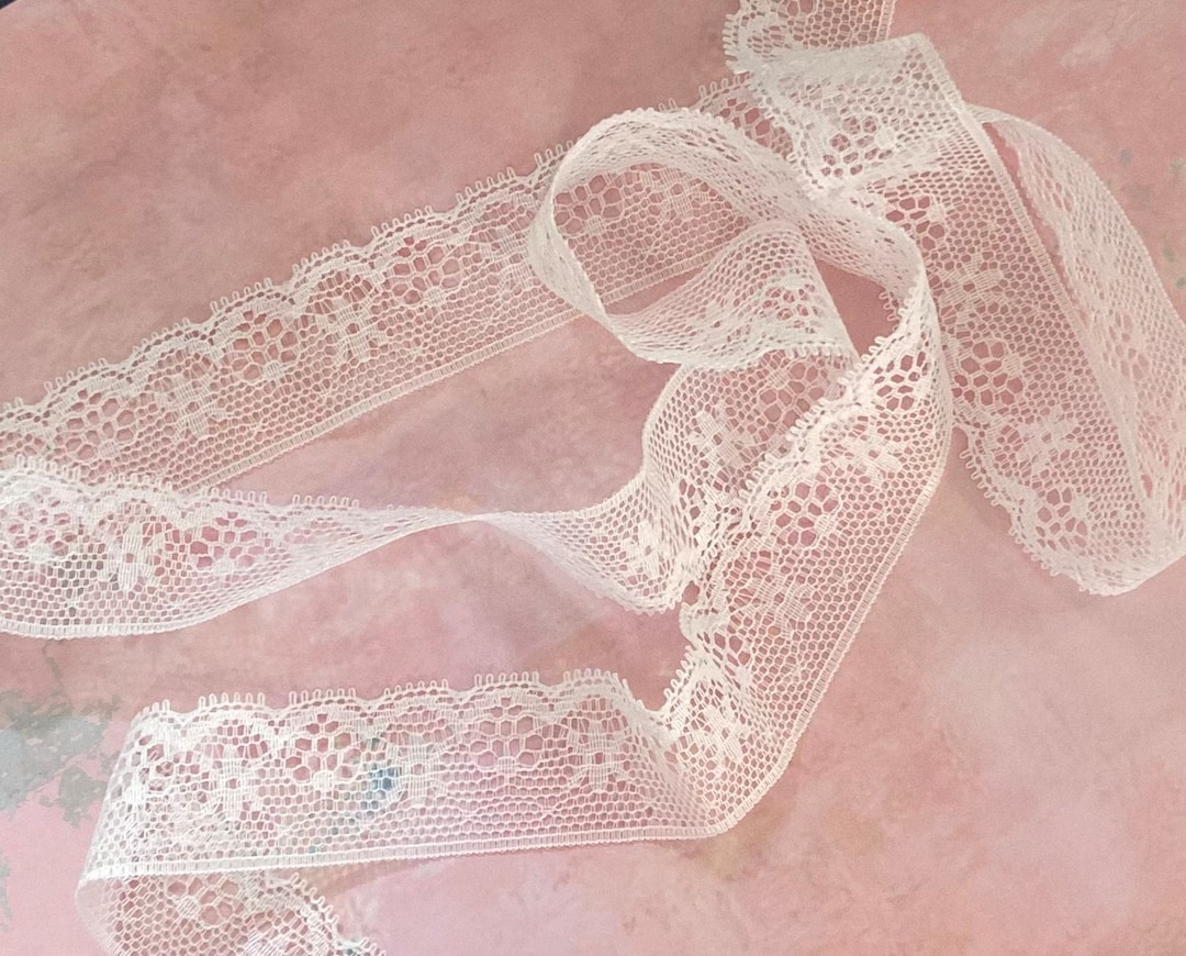3/4 Inch Lace by the Yard White Scalloped Doll Trim 2 Cm Scalloped Doll ...