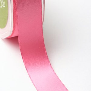 7/8 Inch Double Faced Satin Ribbon by the Yard Lots of Colors to Choose ...