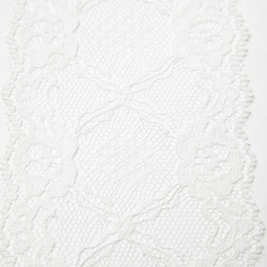 3 Inch Floral Lace With Scalloped Edge Light Ivory - Etsy