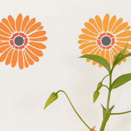 Allium Flower Stencil From the Stencil Studio. Reusable - Etsy UK