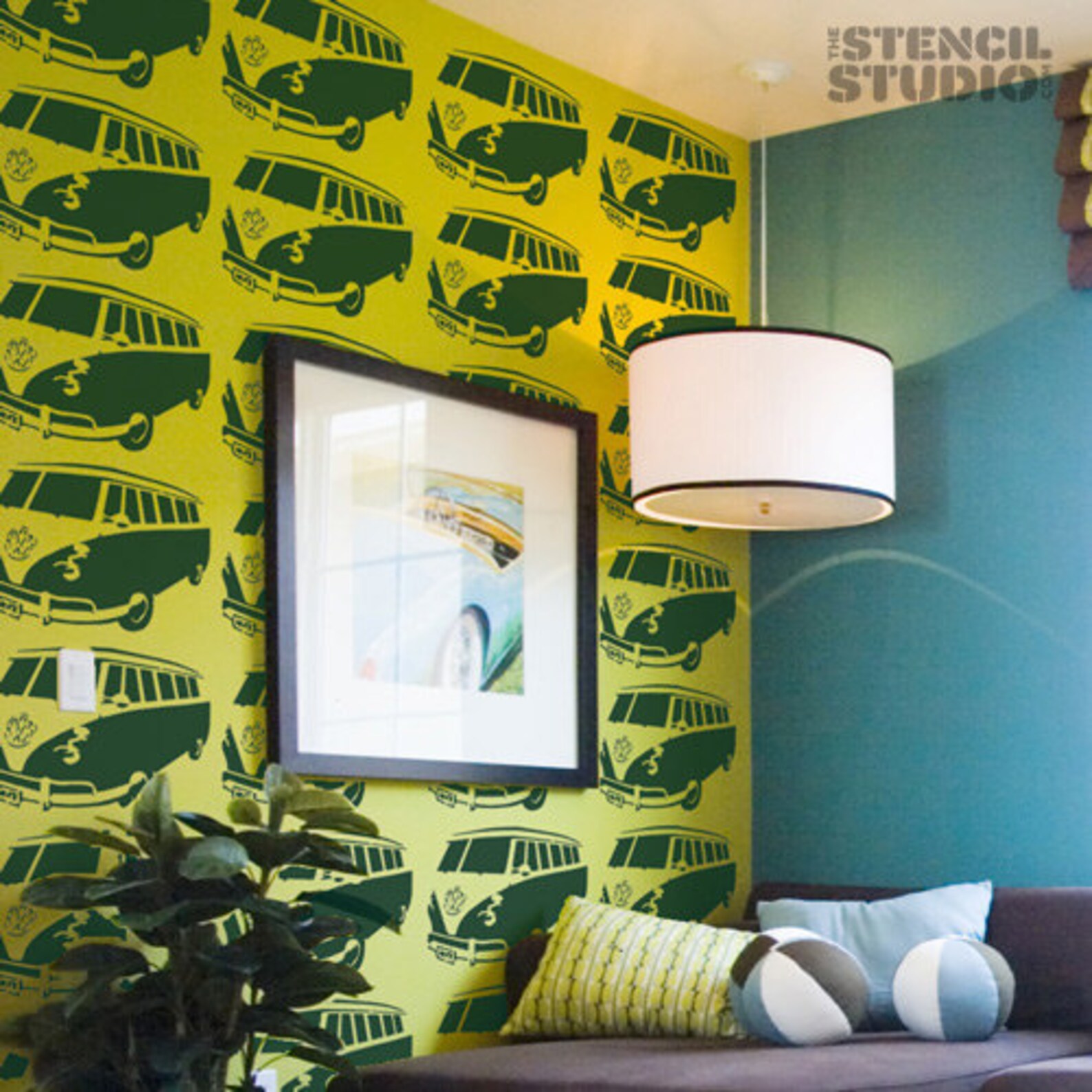 Sennen Camper Van Stencil From the Stencil Studio. Reusable - Etsy UK