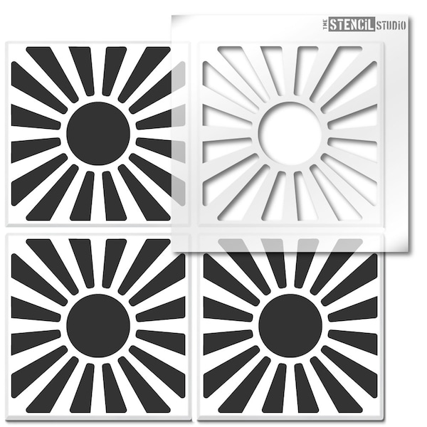Sun Stencil - Etsy