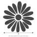 Daisy Flower Stencil From the Stencil Studio. Reusable Stencils for ...