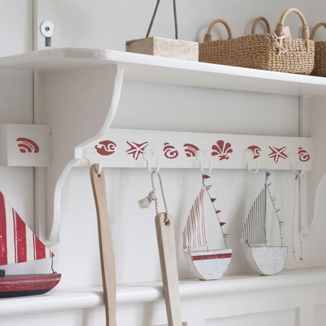 Little Shells Stencil From the Stencil Studio. Seashells Stencil ...