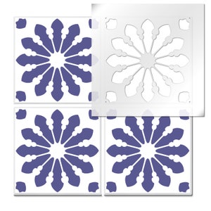Eastcombe Tile Stencil - Tile Stencils for Floors, Walls & Patios ...