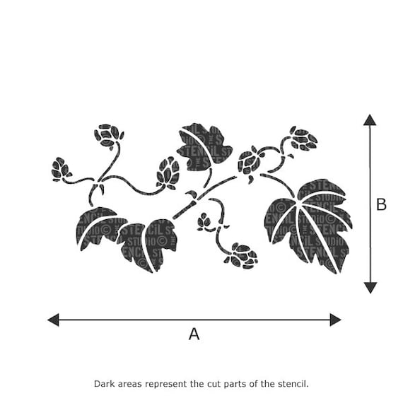 Random Vine Stencils