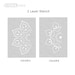 Mandala Stencil - Mandi Mandala Stencil - Indian Inspired Stencil ...