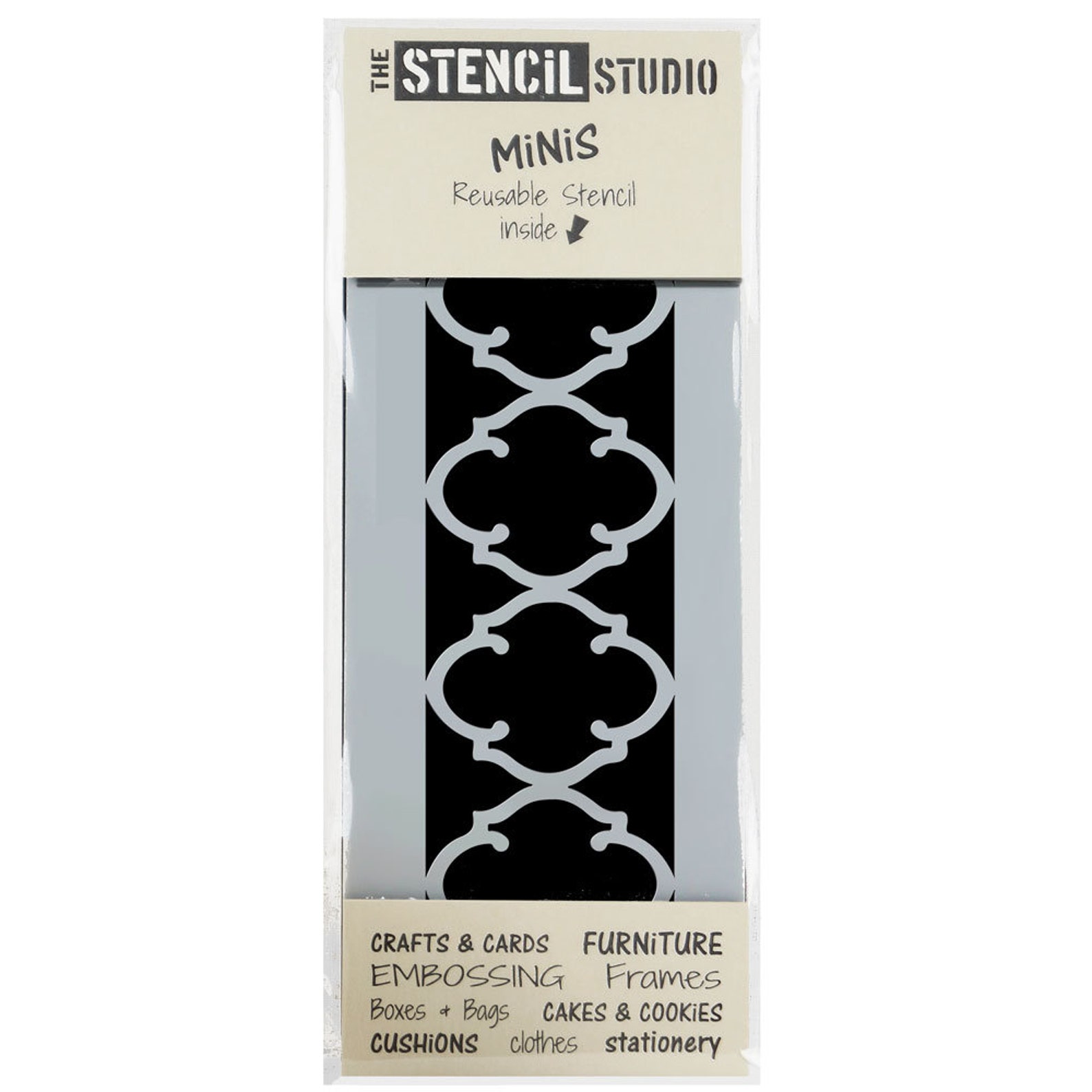 Moroccan Tangier Repeat Pattern Stencil - Stencil Minis - the Stencil ...