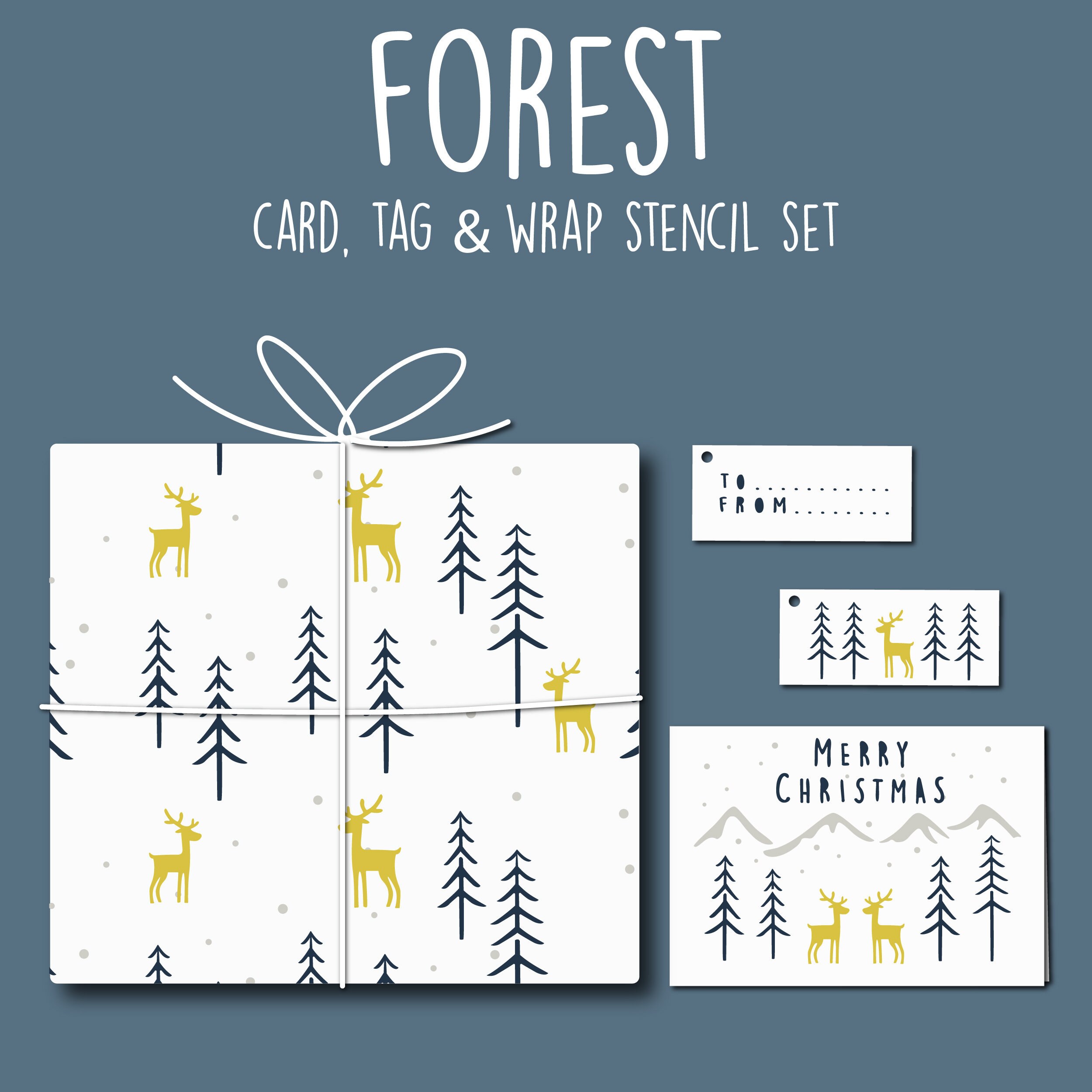 Forest Stencils Printable
