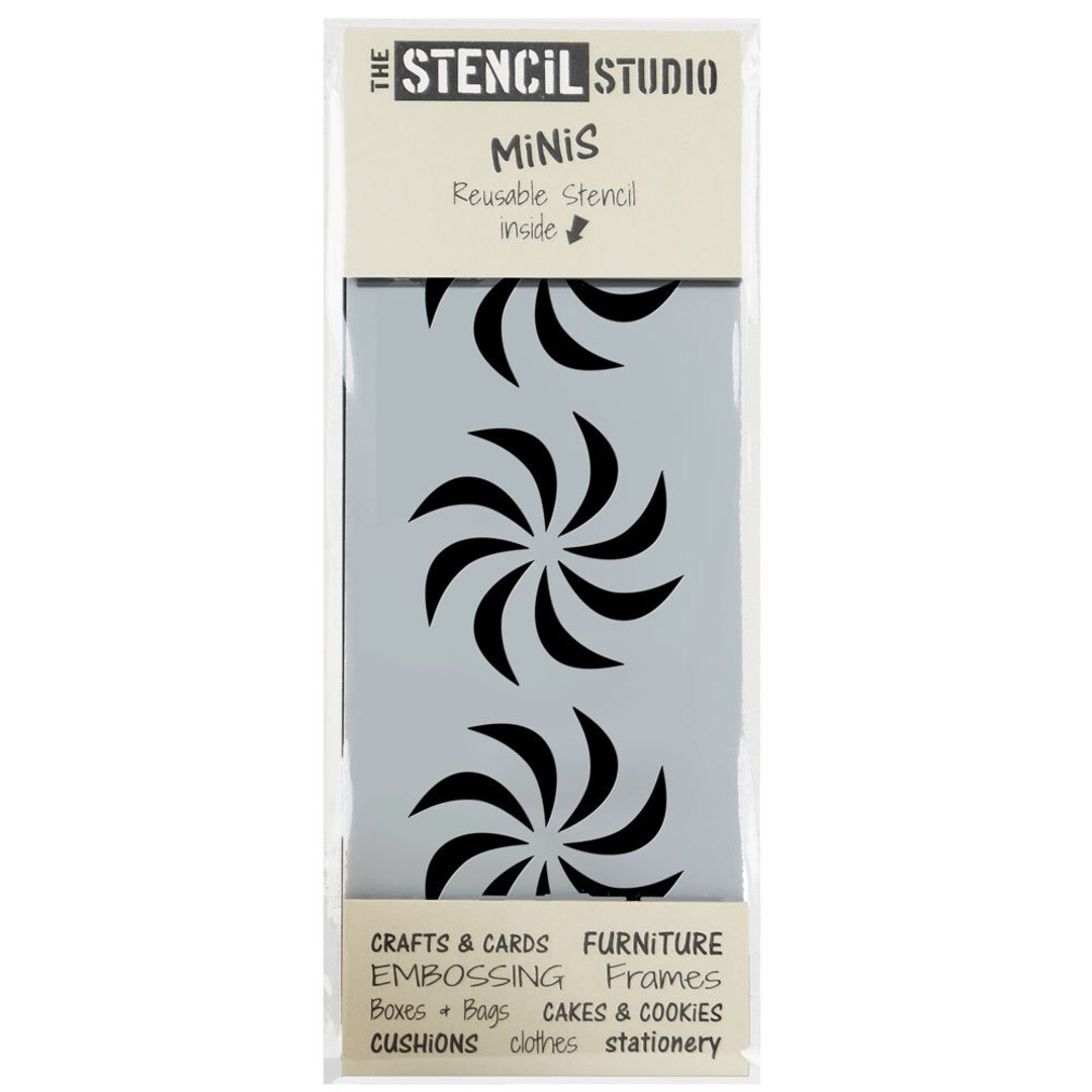 Pinwheel Border - Stencil Minis From the Stencil Studio. Handy Little ...