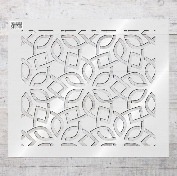 Moroccan Star Stencil