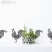 Cockerel Stencil - Bird Stencils - Farmyard Stencils - the Stencil ...