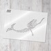 Millie Mermaid Stencil From the Stencil Studio. Bathroom Stencils. Wall ...