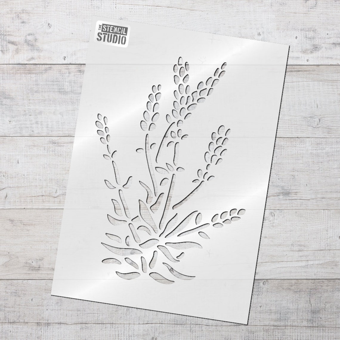 Lavender Flower Stencil From the Stencil Studio. Floral - Etsy