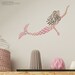 Millie Mermaid Stencil From the Stencil Studio. Bathroom Stencils. Wall ...