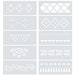 Patterns Set of 10 Stencil Minis From the Stencil Studio. Handy Little ...