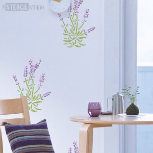 Lavender Flower Stencil From the Stencil Studio. Floral Stencils ...