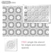 Oakridge Tile Repeat Stencil - Reusable Repeat Pattern Stencils to ...