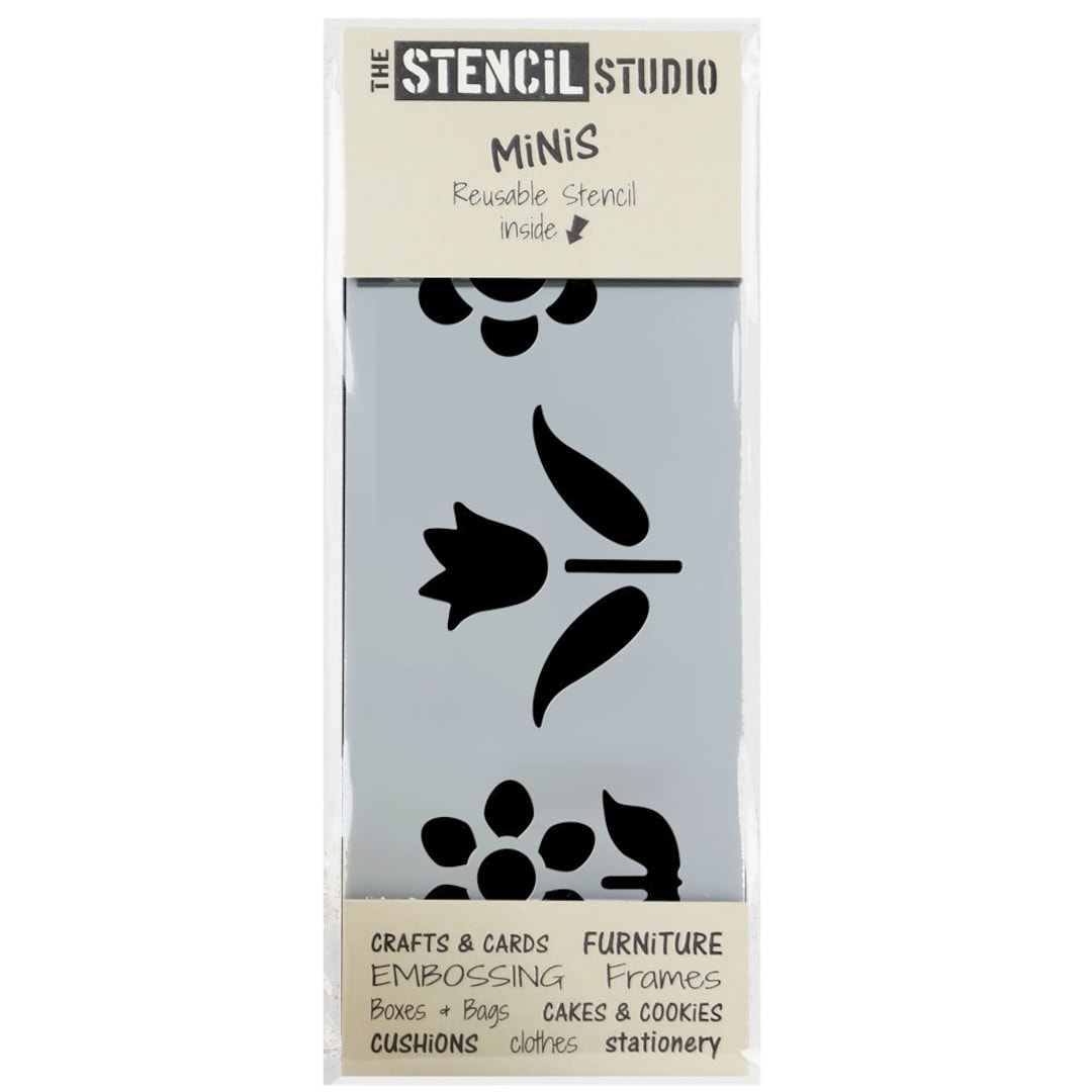 Little Flowers Stencil - Stencil Minis From the Stencil Studio. Handy ...