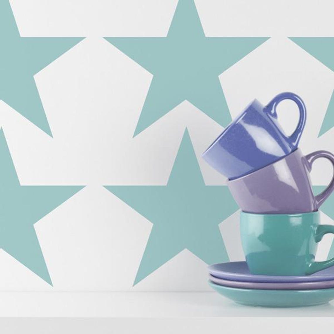 Simple Star Stencil From the Stencil Studio. Reusable Home Decor & DIY ...