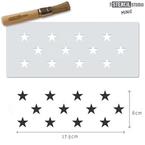 Mini Stars Stencil - Stencil Minis From the Stencil Studio. Handy ...