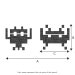 Space Invaders Wall Stencil – Bring the Arcade Home - Retro Gaming ...