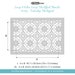 Oakridge Tile Repeat Stencil - Reusable Repeat Pattern Stencils to ...