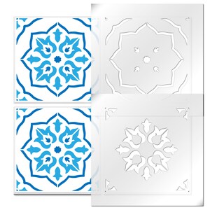 Wotton Tile Stencil - Tile Stencils for Floors, Walls & Patios - Tile ...
