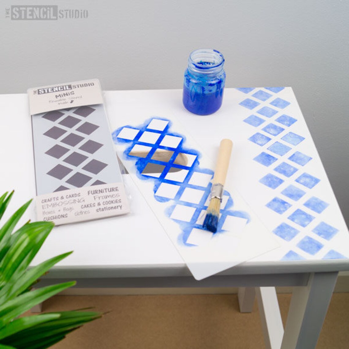 Diamonds Forever Stencil - Stencil Minis From the Stencil Studio. Handy ...
