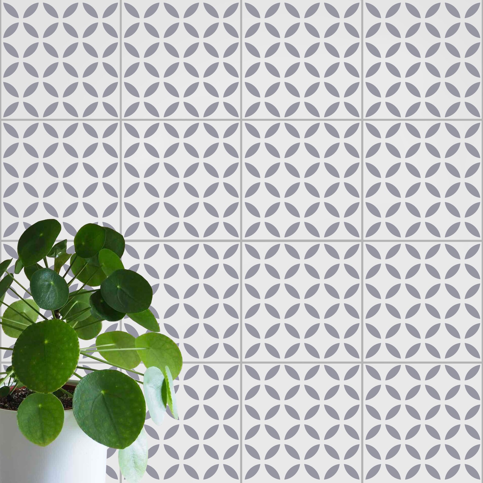 Calcot Tile Stencil - Pattern Tile Stencil - Stencils for Tiles - Floor ...