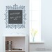 Ornate Square Frame Stencil - Detailed Frame Template for DIY Crafts ...
