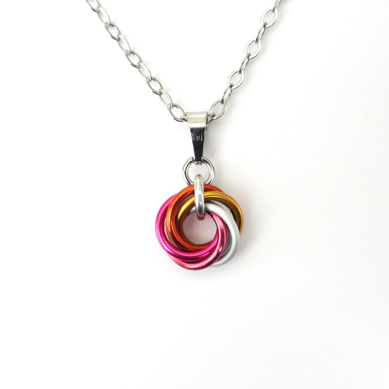 Chainmail Jewelry Lesbian - Etsy