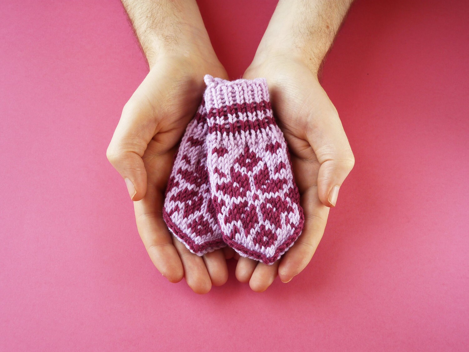 PATTERN! Knit Your Own Norwegian Babymittens! Knitting Instructions ...