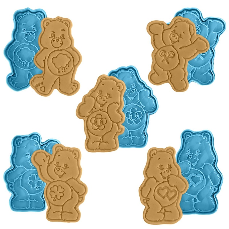 Teddy Bear Cookie Molds - Etsy