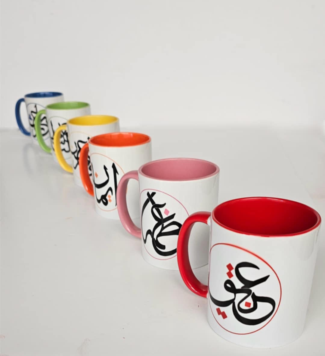 ISLAMIC ART: Personalised Mug | Arabic Calligraphy | Couple Mug - Etsy UK