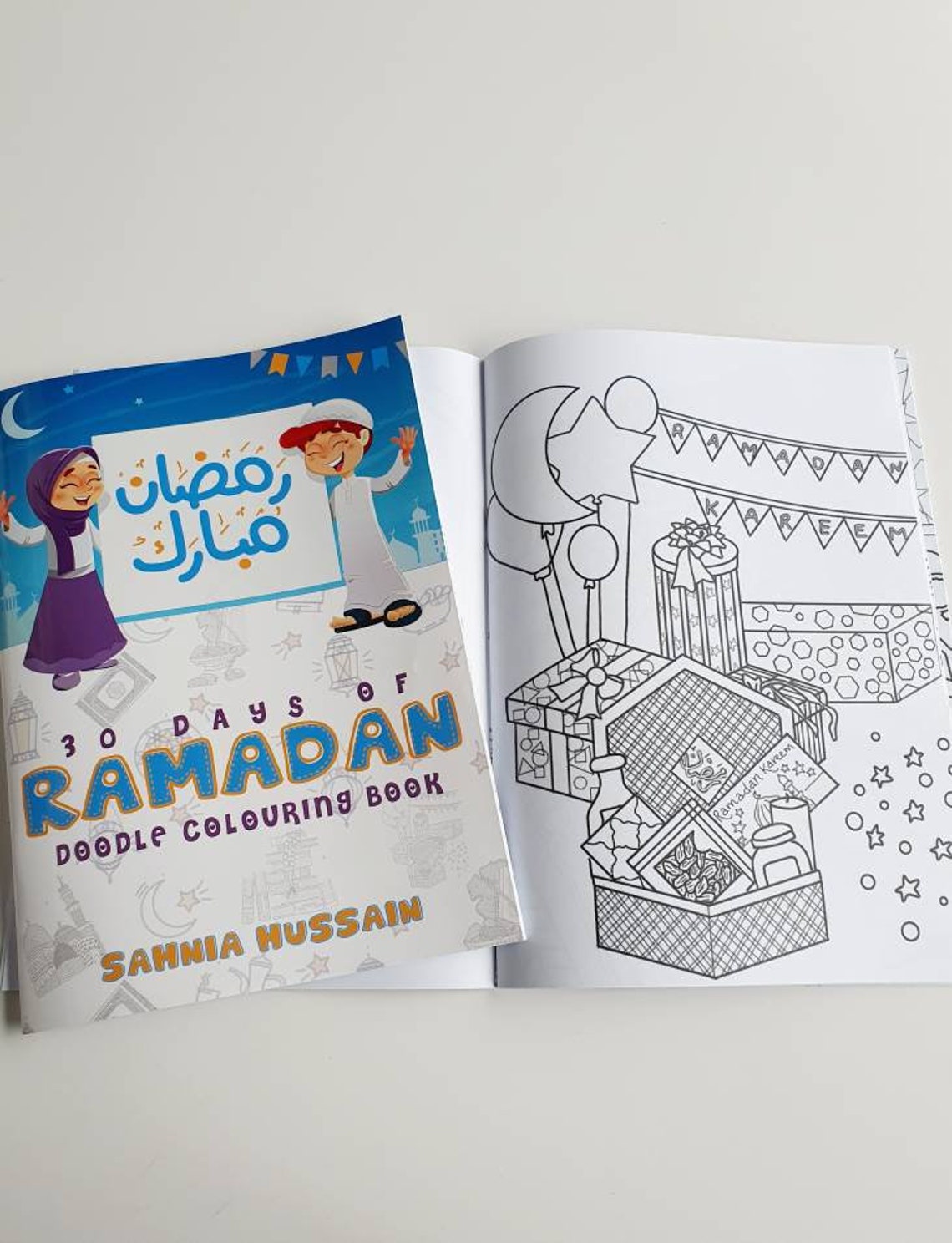 ISLAMIC ART: '30 Days of Ramadan' Doodle Colouring | Etsy