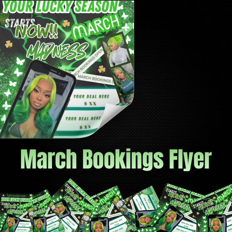 March Madness Booking Template - Etsy