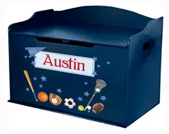 Boys toy box | Etsy