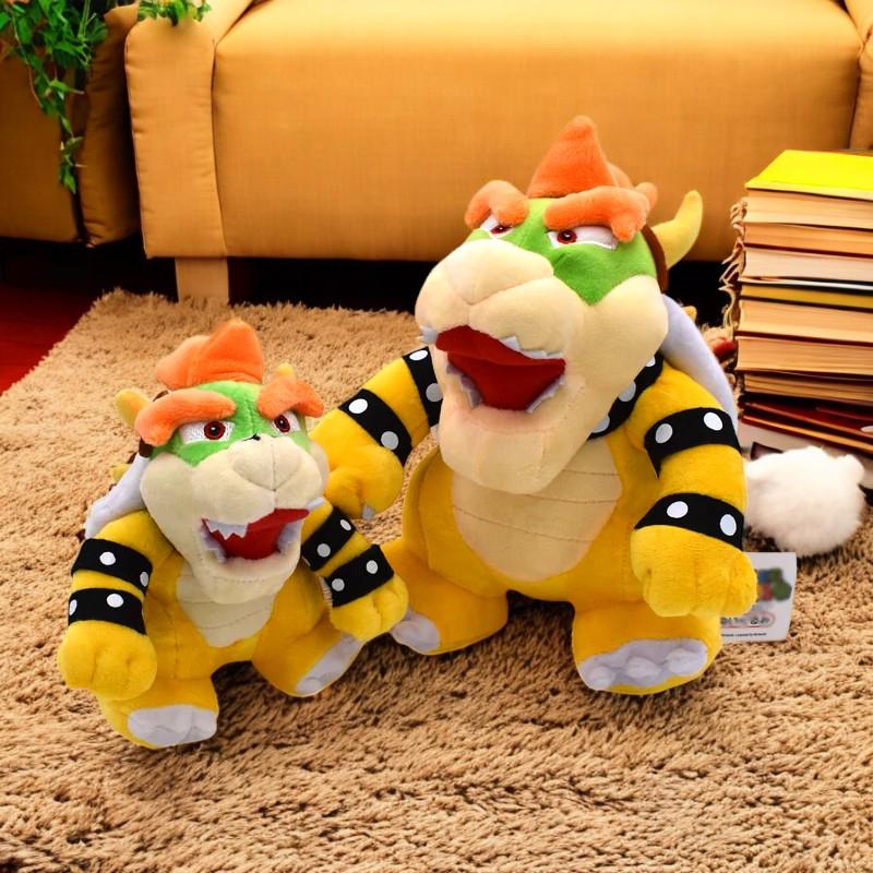10in Super Mario Bowser Koopa Plush Toy Stuff Plush Doll Anime Gift for ...