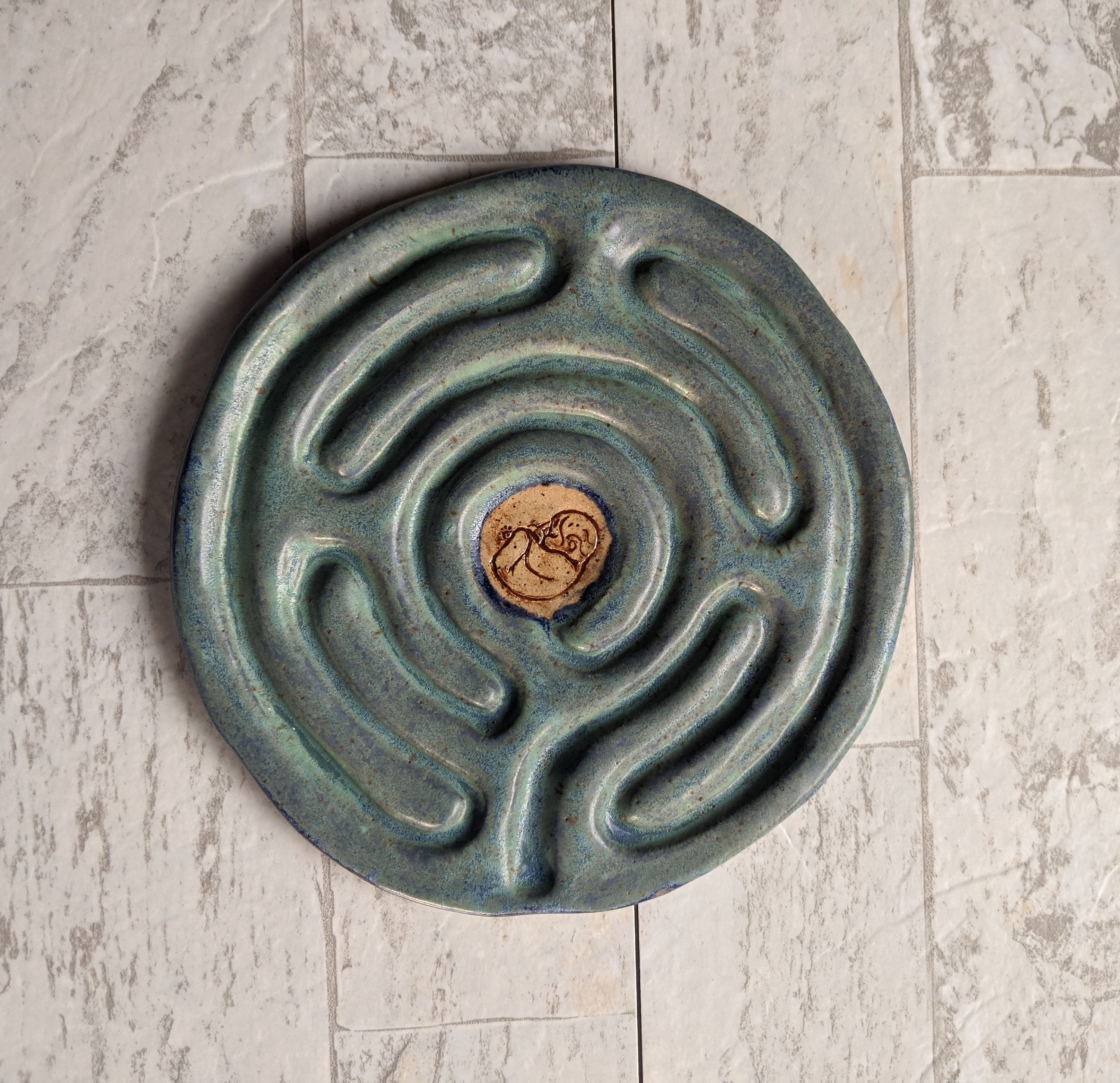 Small Labor Labyrinth Finger Labyrinth Birth Relaxation | Etsy