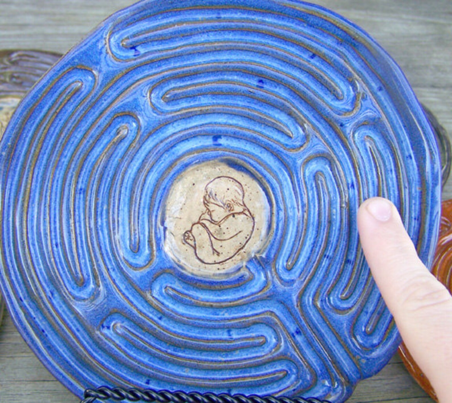 Labor Labyrinth Finger Labyrinth Birth Relaxation Tool - Etsy